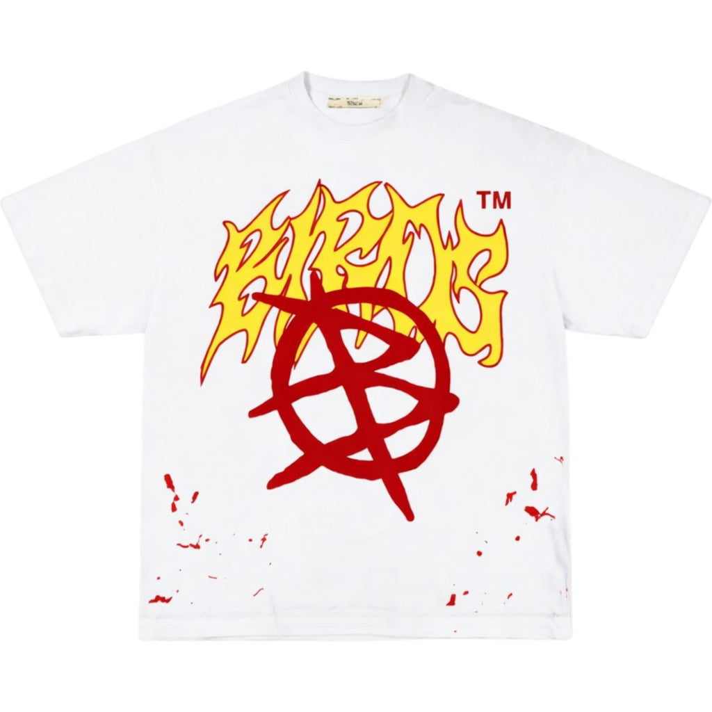 Anarchy Ultra-Premium Oversized S/S Box Tee In White – DubForty